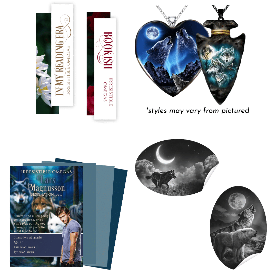 Irresistible Omegas Special Edition Swag Pack Bundle Two - Nora Phoenix